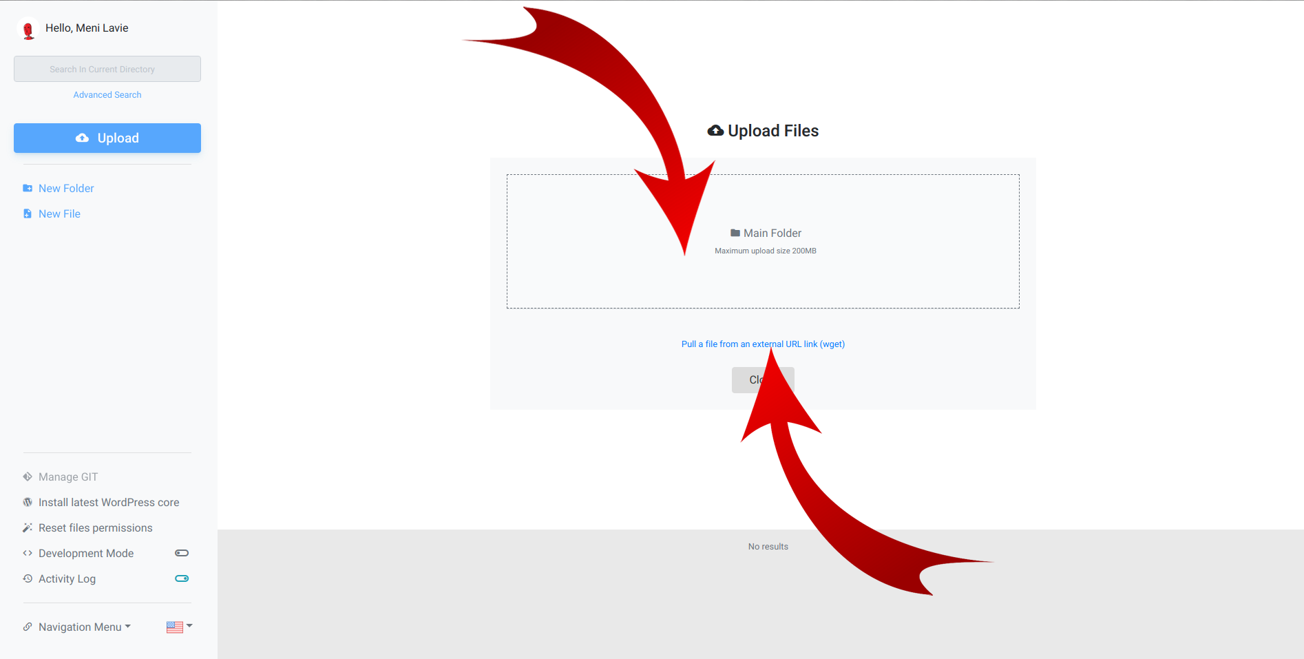 Deploy SQL file using phpMyAdmin & file manager - uPress Knowledgebase